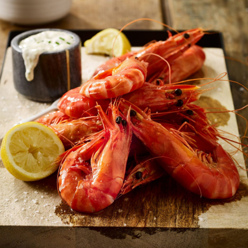 Live Cooked Black Tiger Prawn Shell On 16-20pc (1kg) – Oosterbay