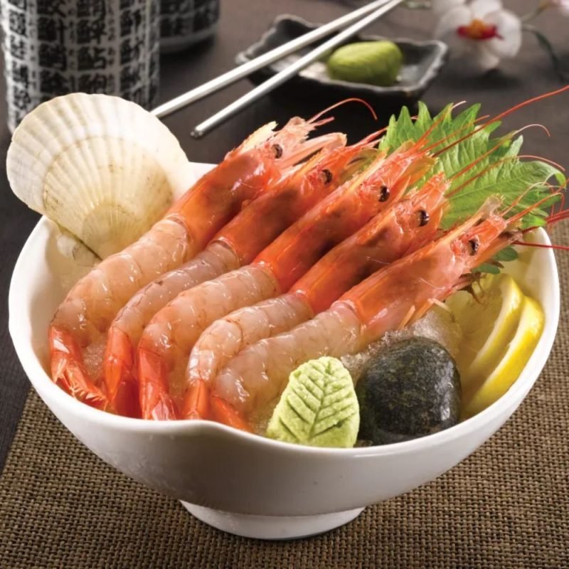 Aka Ebi Red Shrimp Sashimi Grade – Shell On (2kg) – Oosterbay